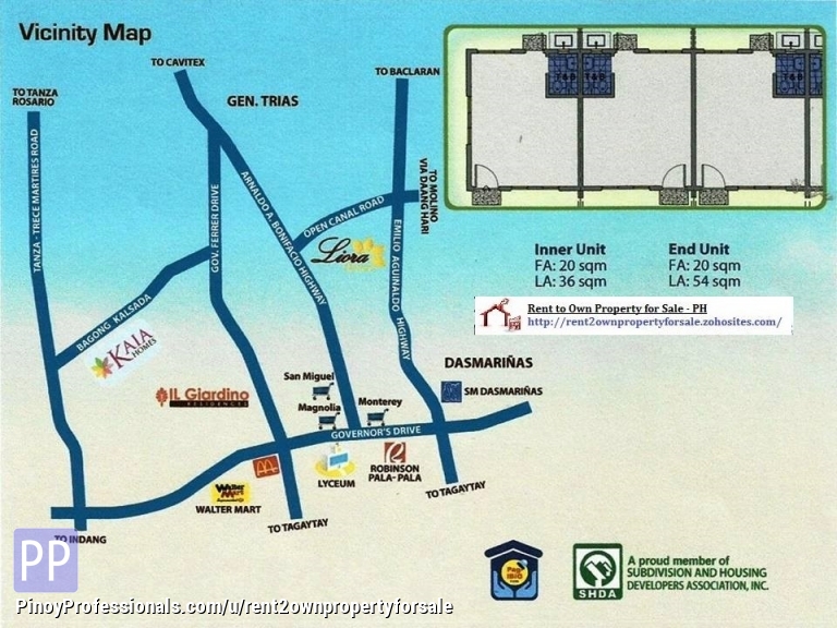 Pre Selling Halie Model Row House at Kaia Homes PH3 Thru Pag Ibig for ...