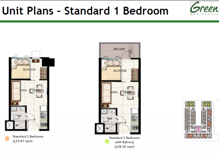 SMDC Green Residences at Lasalle Taft Manila (Studio and 1 Bedroom Unit ...